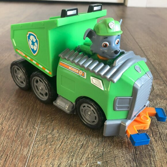 Paw Patrol | Toys | Paw Patrol Rockys Recycle Dump Truck Vehicle And ...